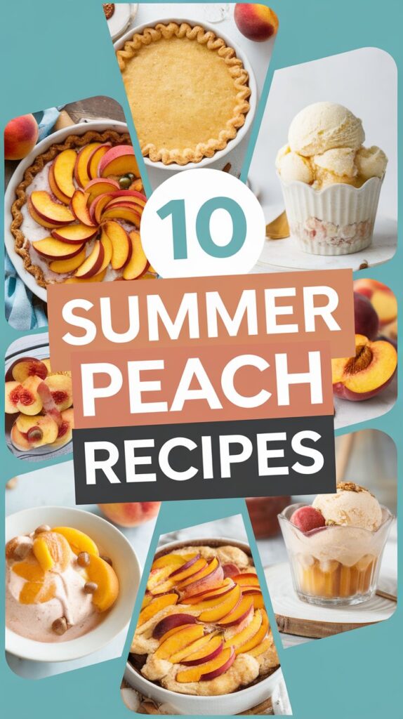 10 Irresistible Summer Peach Recipes to Savor the Season – Eatingy